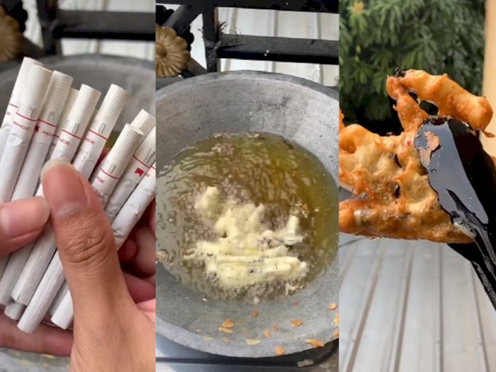 Bukan Sayur atau Jagung, Cowok Ini Malah Bikin Bakwan dari Rokok ...