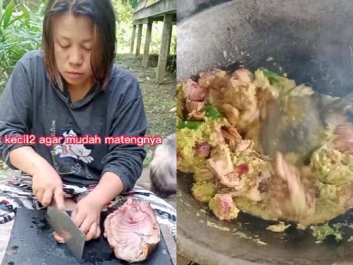 Viral di TikTok, Wanita Dayak Bagikan Resep Rica-Rica Monyet, Netizen ...