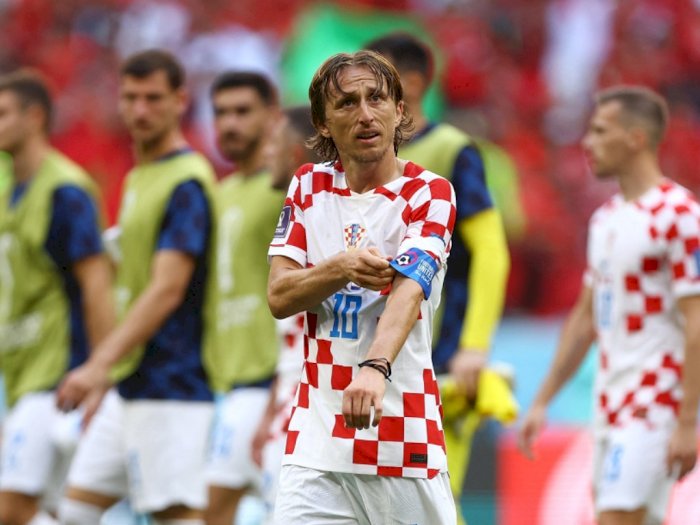 Meski Kroasia Gagal Menang atas Maroko, Luka Modric Jadi Man of the ...