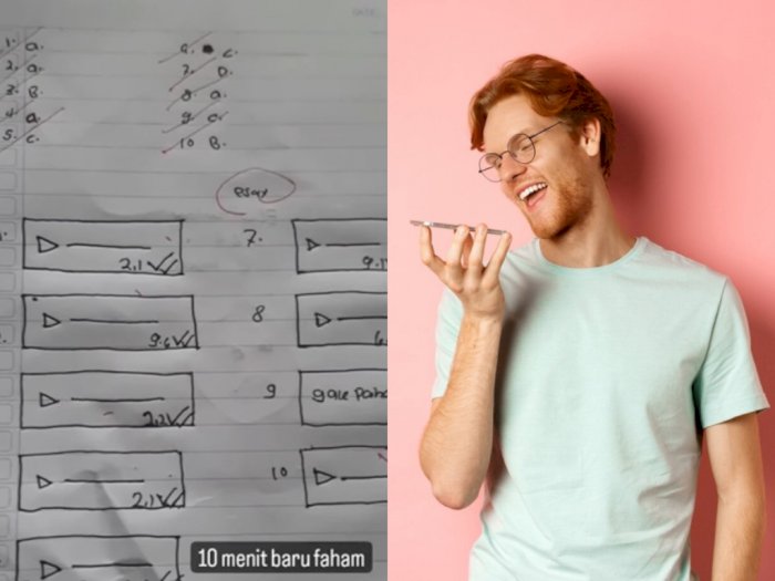 Guru Ini Syok Melihat Lembar Jawaban Ujian Siswa dengan Gambar Voice ...