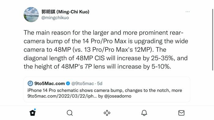 Bocor Lagi, Seri iPhone 14 Pro Series Bakal Hadirkan Kamera Utama 48 MP ...