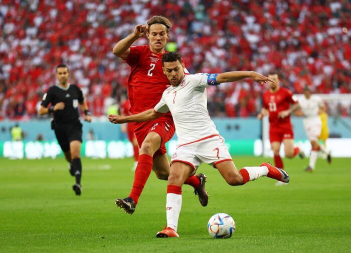Hasil Piala Dunia 2022: Denmark Kesulitan Lawan Tunisia, Skor Kacamata Tutup Babak Pertama ...